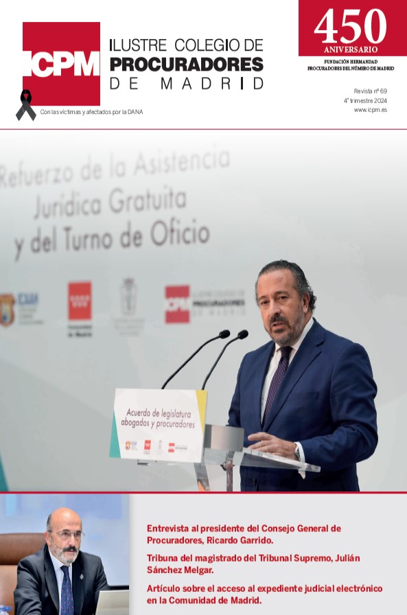 REVISTA ICPM: nuevo número de la Revista de los procuradores madrileños